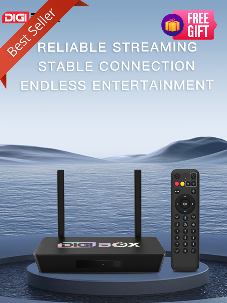 DIGIBox D3 Plus - La toute dernière version phare 2024 de DIGI TV Box ...